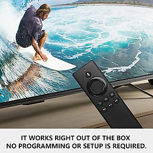 1nd Gen Replacement Voice Remote Control DR49WK B fit for Amazon TV, Amazon TV Box, Amazon TV Stick Box, Amazon TV Cube (1st Gen,2nd Gen) Amazon TV Firstick (2nd Gen,3rd Gen, Lite,4K,LY73PR)