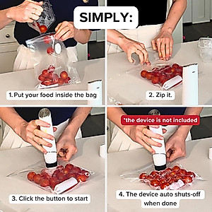 Chef Preserve Vacuum Sealer Bags (60 Bags)