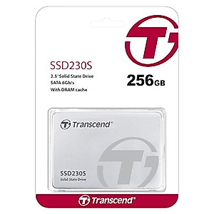Transcend 256GB SATA III 6Gb/s SSD230S 2.5” Solid State Drive TS256GSSD230S,Silver