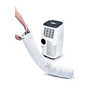 De'Longhi Insulated Hose Cover for Portable Air Conditioners (), DLSA003, 11"D x 15"W x 3"H, Gray