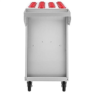 Vevor Tool Cart 40 Taper Tool Holder CNC Tool Cart 36 Capacity CAT40 BT40 Service Carts with Wheels Heavy Duty (BT40 36 Capacity) : Tools & Home Improvement