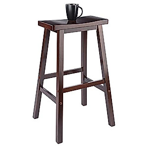 Winsome Satori Bar Stool, 29", Walnut