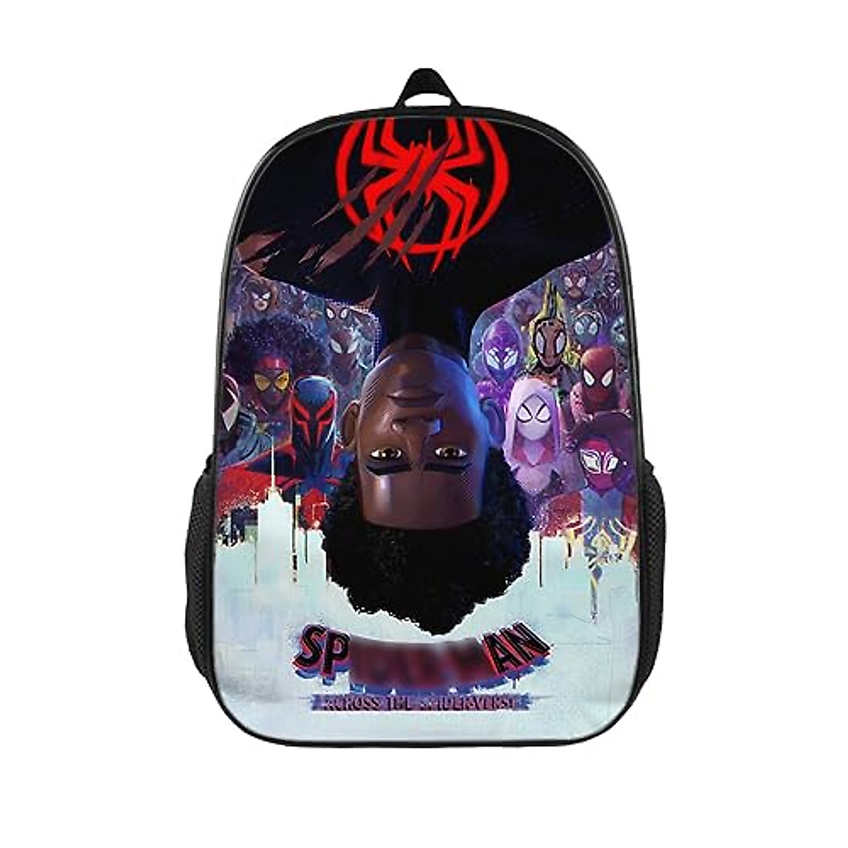 Ziusuol Surper Hero Backpack 17 Inch Anime Backpack Elementary Middle School Laptop Backpack Cartoon Bookbag (Anime A)