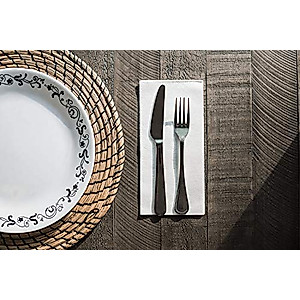 50 Large Disposable Guest Towels for Bathroom, Premium Linen-Like, Multi-Fold, Cloth-Feel Napkins, a Hygienic Solution for Kitchen, Party, Weddings and Events