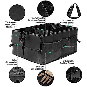 Car Trunk Organizer Super Strong & Durable Collapsible Cargo Storage Box for Auto Trucks SUV Trunk Box/Box