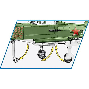 COBI Historical Collection WWII Bell® P-39Q AIRACOBRA® Aircraft