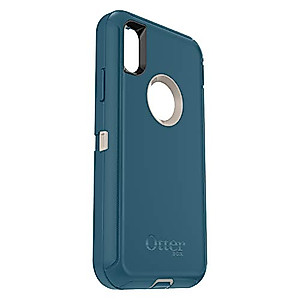 OtterBox Defender Series Case for iPhone X & iPhone Xs (ONLY), Case Only - Bulk Packaging - Big SUR (Pale Beige/Corsair)