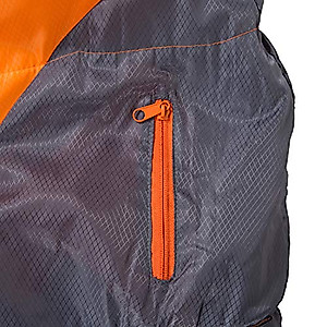 Stansport Glacier Mummy Sleeping Bag 3.1 LB, orange, 86" l x 34" w