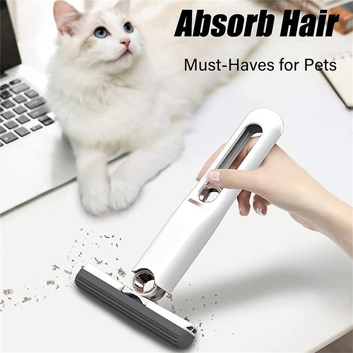 Focusothing Silky Smooth Hair Eraser, Silky Smooth Hair Eraser Painless Hair Removal, Flawless Touch Facial Hair Remover, Apply to Any Part of The Body