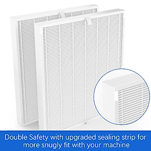 VALZONE Upgraded AP-1512HH HEPA Replacement Filters Set Compatible with Coway AP-1512HH Air Purifier, 2 HEPA Filters and 6 Pre-Filters