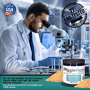 Doggie Itch & Scratch – Dog Itching Relief & Canine Allergy Anti-Itch Relief Supplement by Doggie Herbs 100g