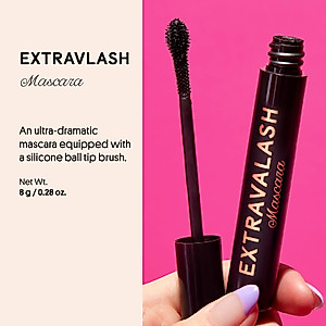Winky Lux ExtravaLash Mascara, Voluminous Mascara and Lengthening Mascara - Black Mascara Eye Makeup