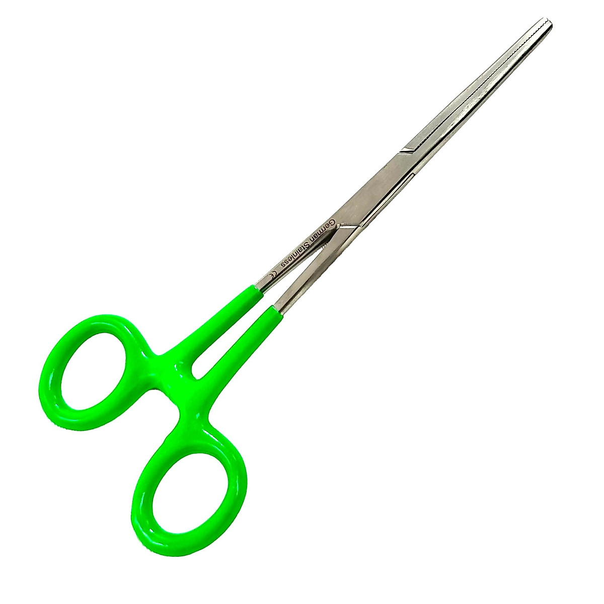 Premium German Stainless Ultimate Hemostat Forceps CLAMP Set, 2 Piece Straight + Curved (CYNAMED Brand) …