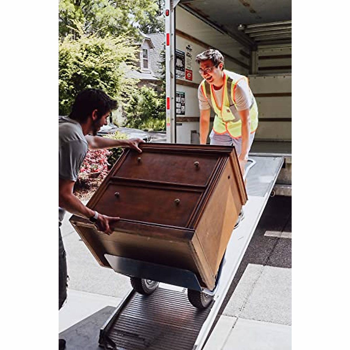 Pro Lift Hand Trucks Heavy Duty – Industrial Dolly Cart with Vertical Loop Handle and 800 Lbs Maximum Loading Capacity