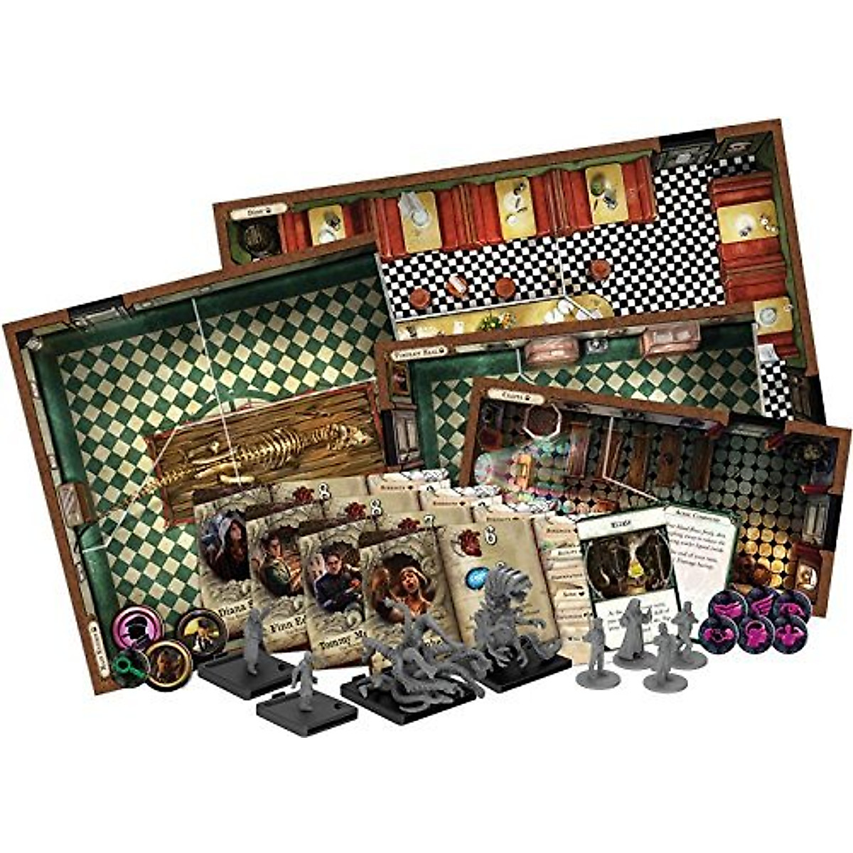 Mansions of Madness Streets of Arkham EXPANSION | Horror Game | Mystery Board Game for Teens and Adults | Ages 14+ | 1-5 Players | Average Playtime 2-3 Hours | Made by Fantasy Flight Games