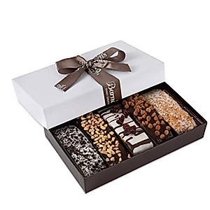 Barnetts Easter Chocolate Gift Baskets, 5 Biscotti Cookie Chocolates Box, Covered Cookies Mens Holiday Gifts, Gourmet Prime Food Candy Basket Delivery, Spring Ideas For Mom Dad Men Women Boys Girls