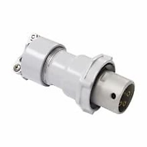Eaton Electrical - CCP1044CDRS - CCP Plug, Copper-Free Aluminum, 100A, 600V ac/250V dc, 4-Pole, 4-Wire, 4.13 H x 4.13 W x 10.8 in. D