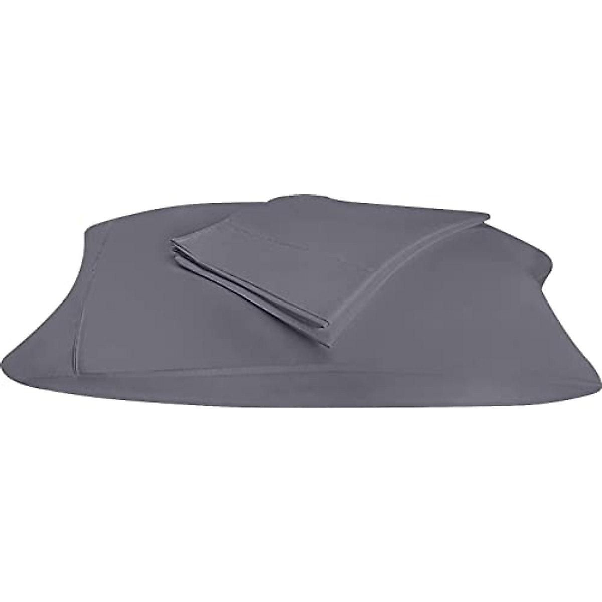 Utopia Bedding Queen Pillowcases - 2 Pack - Envelope Closure - Soft Brushed Microfiber Fabric - Shrinkage and Fade Resistant Pillow Covers Standard Size 20 X 30 Inches (Queen, Grey)