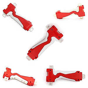 String Left/Right Launcher LR+Grip Battling Tops Blades Evolution Turbo God Starter Game Accessories Bey Burst Gaming Toy B-203 Helios Hyperion Ultimate Fusion DX Set Booster Spinning Top Toy (B-203)