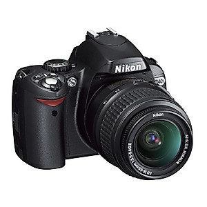 Nikon D40X DSLR Camera with 18-55mm f/3.5-5.6G ED II AF-S DX and 55-200mm f/4.5-5.6G ED AF-S DX Zoom-Nikkor Lens