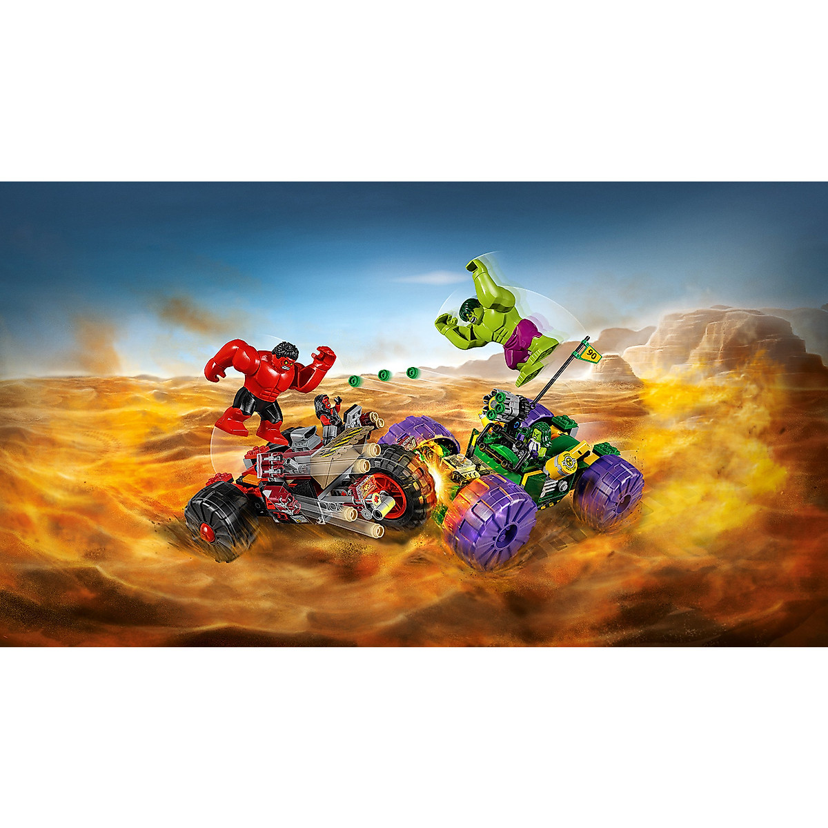 LEGO Super Heroes Hulk vs. Red Hulk 76078 Building Kit