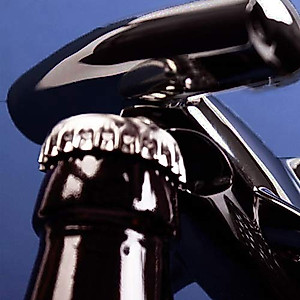 Umbra Hammered Head Bottle Opener, Gun Metal, Gray 2-in-1 Corkscrew Wine Bar Tools, One-size, Gunmetal