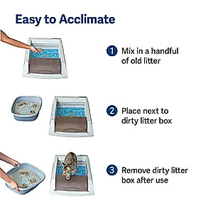 PetSafe ScoopFree Ultra Self-Cleaning Cat Litter Box – Automatic with Disposable Tray – Taupe Covered