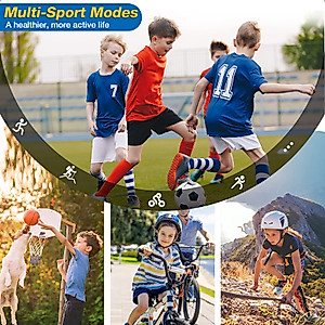 Byserten Kids Fitness Activity Tracker Watch, Birthday Gifts for 6 7 8 9 Year Old Boys Girls Teens, IP68 Waterproof Kids Smart Watch Boys with Fitness Tracking Puzzle Game