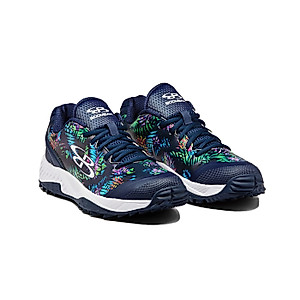 Boombah Women's Dart Tropics Turf Navy/Multi - Size 8.5