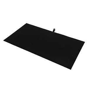 Large Rectangular Black Velvet Jewelry Pad/Tray Liners - 14-1/4"L x 7-1/2"W - Set of 3