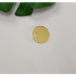 30pcs of Blank Mirror Acrylic Disc Drink Tag ,DIY Mirrored Place Card Wine Glasses Name Birthday Baby Wedding Engagement (Circle)