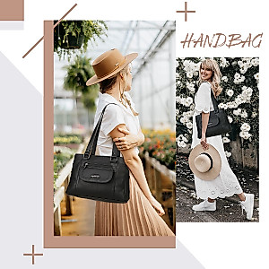 Angel Barcelo Womens Fashion Handbags Tote Bag Cross Body Shoulder Bag Top Handle Satchel Purse (RED/WHITE)