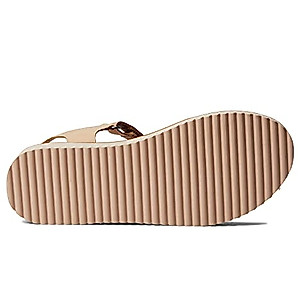 Madewell The Maggie Sandal in Colorblock Sandstone Multi 9 M