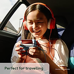 Yoto Mini Adventure Jacket in Fruit Punch (Orange) with Matching Wrist Lanyard – Accessory for Kids Yoto Mini Audio Player, Anti-Slip Silicone Skin Cover, Fitted Protective Sleeve Case