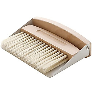 SHERCHPRY Sofa Storage Bin 1 Set of Mini Broom and Dustpan Set, Desktop Cleaning Broom with Clean Pan, Small Pan Brush for Sweeping Table Tabletop Countertop Window Cleaner Storage Bin