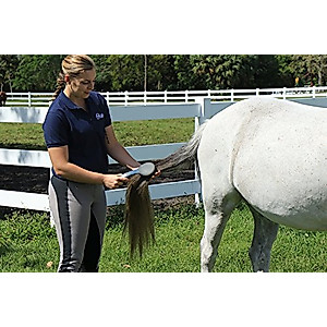 Oster Equine Care Series Mane & Tail Horse Brush, Blue (078399-140-001)