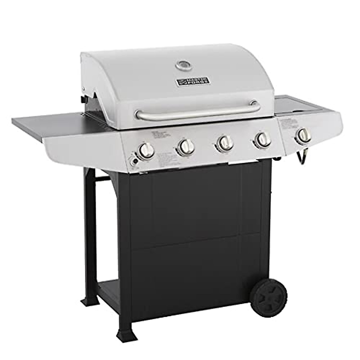 YIHAM KS739 Heat Shield Plate for Master Forge 1010048 Grill Replecement Parts, Burner Cover Flame Tamer, 15 1/8 inch x 3 1/4 inch, Stainless Steel, Set of 4