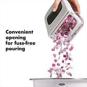 Efficiently slice vegetables and cheese with this stainless steel chopper