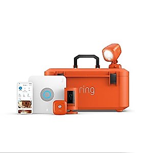 Ring Jobsite Security – Starter Kit, 5-piece with built-in wifi compatibility