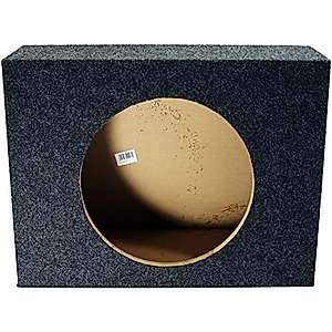 (1) Kicker C12 Subwoofer Single 12" Regular Cab Truck Sub Box Enclosure Bundle with HA-A400.1 Mono Amplifier