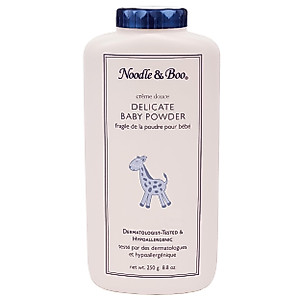 Noodle & Boo Delicate Baby Powder, Natural, Talc Free, 8.8 oz