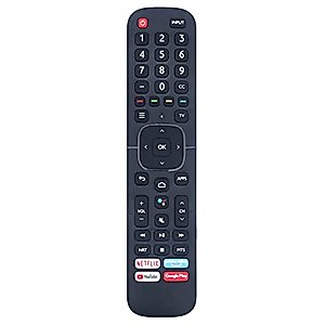 ERF2K60H Replaced Voice MIC Remote fit for Hisense Smart 4K TV 55H9G 65H9G 43H5670G 50H6570G 55H6570G 65H6570G 70H6570G 75H6570G 85H6570G 43H6510G 50H6510G 55H6510G 65H6510G 75H6510G 85H6510G 43H78G