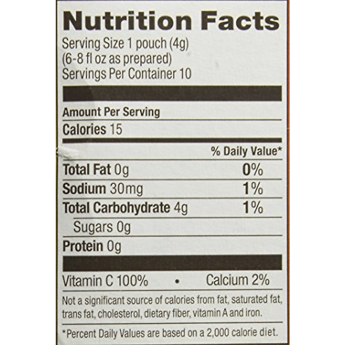 Alpine Spiced Apple Cider Sugar Free- 10 Count (Pack of 1)