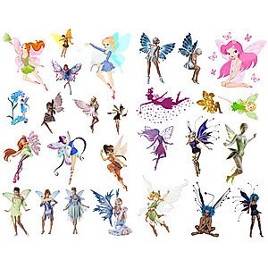 Seasonstorm Kawaii Magic Flower Fairy Aesthetic Diary Travel Journal Paper Stickers Scrapbooking Stationery Sticker Flakes Art Supplies