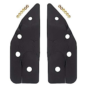 Brock Replacement Driver and Passenger Manual Tow Telescopic Side View Mirrors Dual Arms Double Swing Compatible with 2003-2014 E-Series Van 7C2Z17683DA 7C2Z17682DA