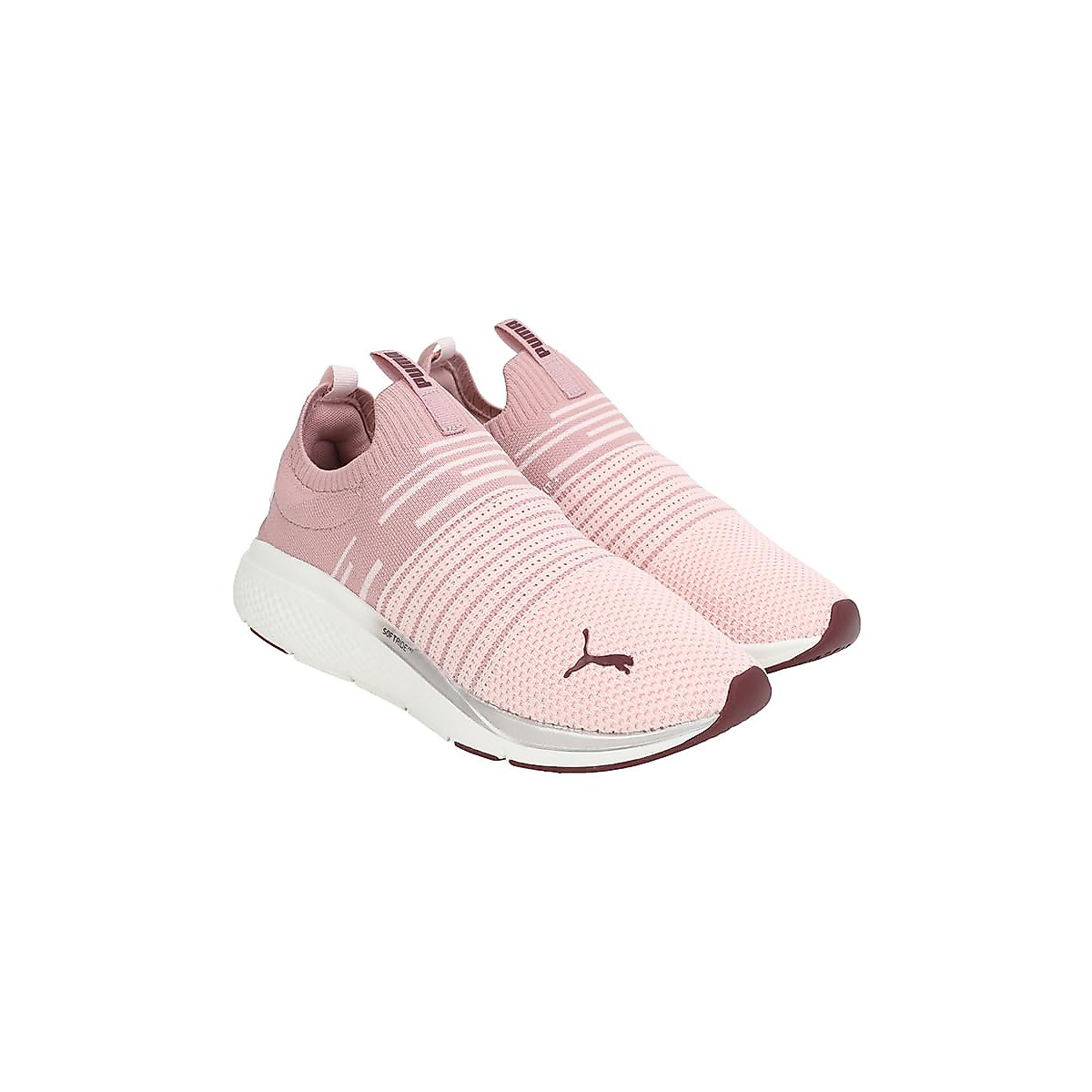 Puma Unisex-Adult Softride Pro Echo Slip-on Running Shoe, Frosty Pink-Future Pink, 6 UK