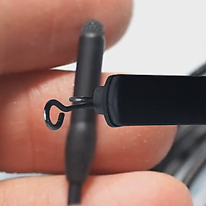 Canfon 2pcs Lapel/Lavalier Microphone ABS Tie Clip for Sanken COS-11D Deity W.Lav Pro Lavalier Mic with Diameter of 3.5-4.5mm(3.5mm)