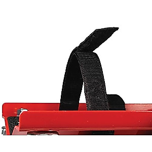 Extreme Max 5800.0228 V-Slides Snowmobile Dolly System - Steel, Red