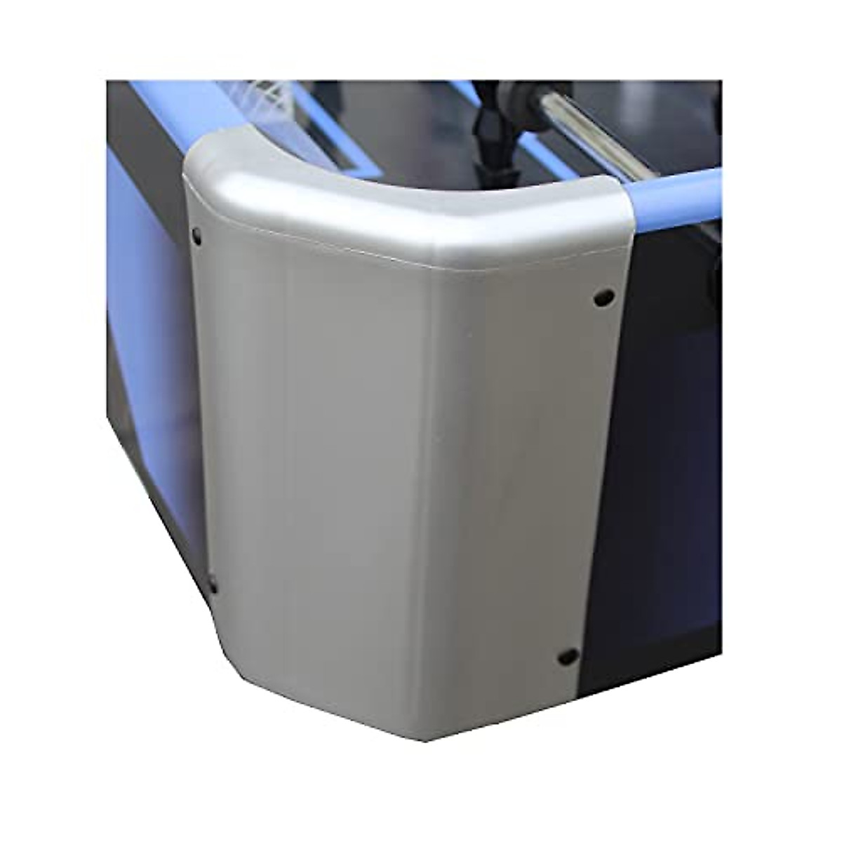 Hathaway Blueridge 48-in Competition Foosball Table, Arcade Table Soccer for Game Rooms, Includes (2) 31-mm Foosballs,Blue/Silver/Black