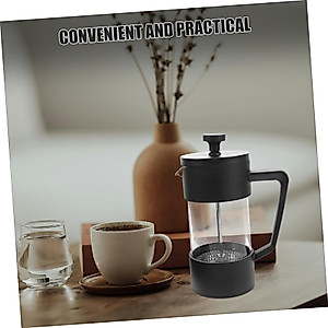 Homoyoyo Coffee Maker Black Coffee Maker Travel Coffee Maker Mugs Coffee Bar Cup Portable Coffee Maker Coffee Machine Coffee Pots Espresso Machine Accessories Tea Brewer Press Pp